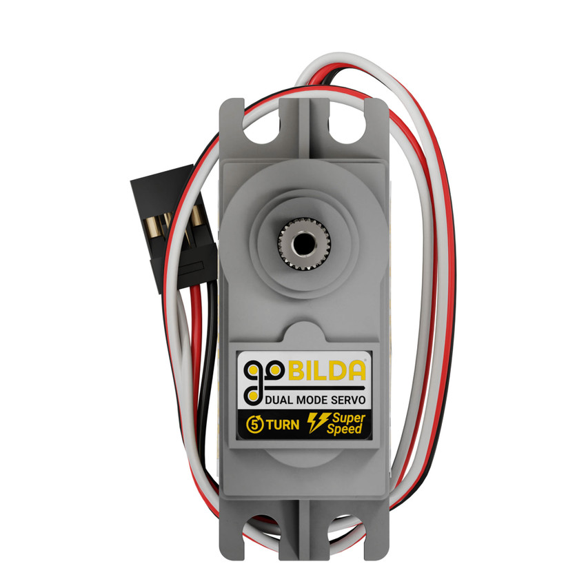 2000 Series 5 Turn Dual Mode Servo 25 4 Super Speed Gobilda